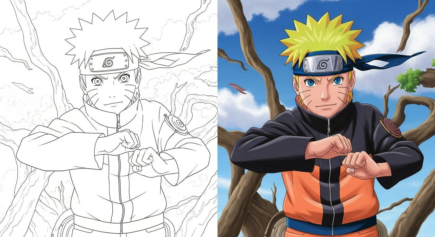 32 Naruto coloring pages (Free PDF Printables)